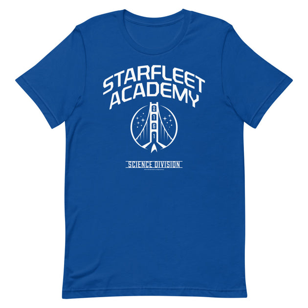 Star Trek Starfleet Academy Science Division T-Shirt | Star Trek Shop - UK
